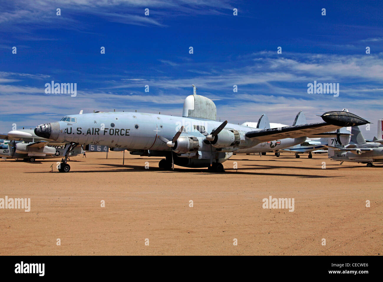 The Lockheed EC-121 Warning Star of US Air Force Stock Photo - Alamy