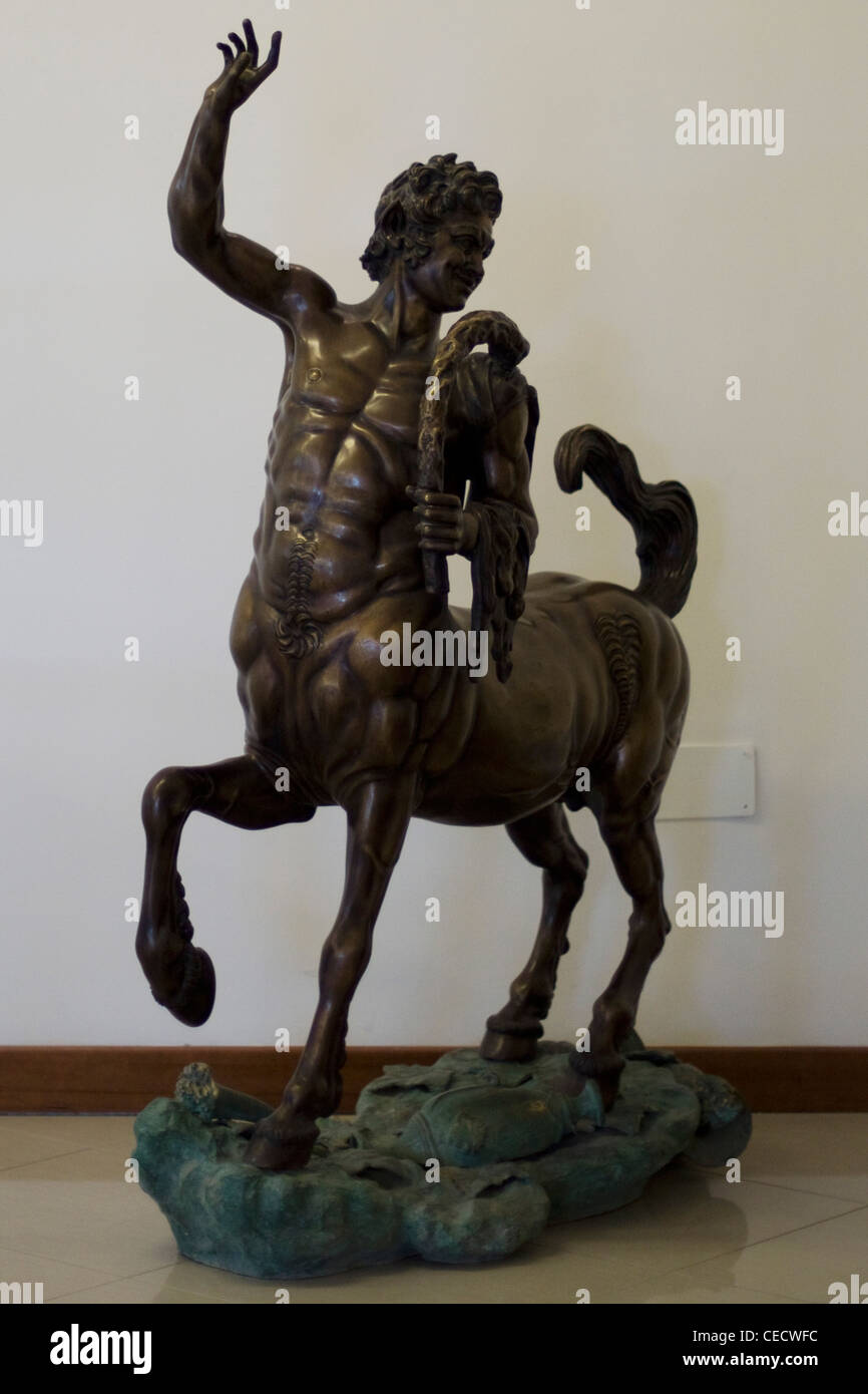 Bronze man centaur half man hi-res stock photography and images - Alamy