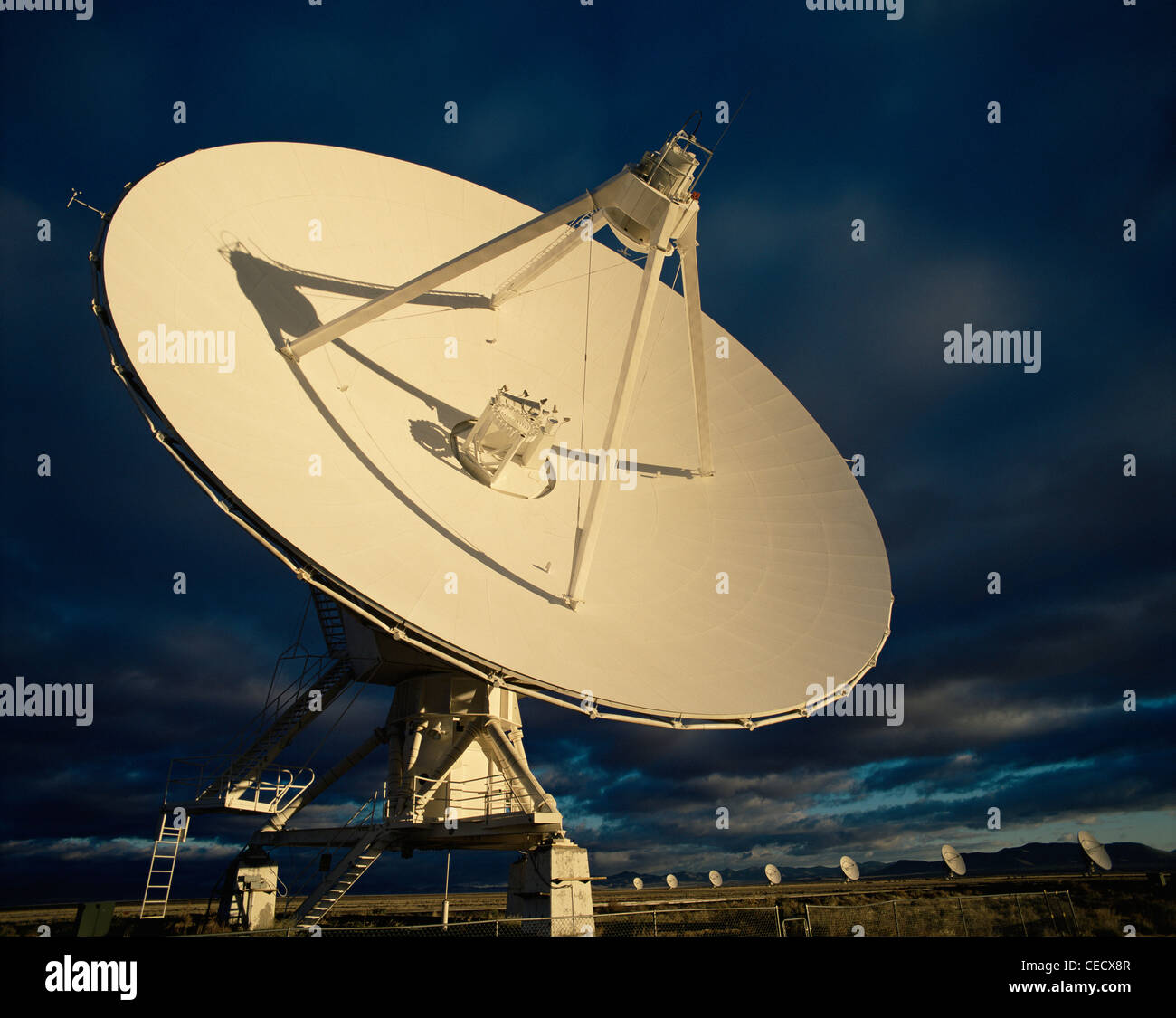 U.S.A., New Mexico, Socorro, The Very Large Array are Radio Telescopes ...