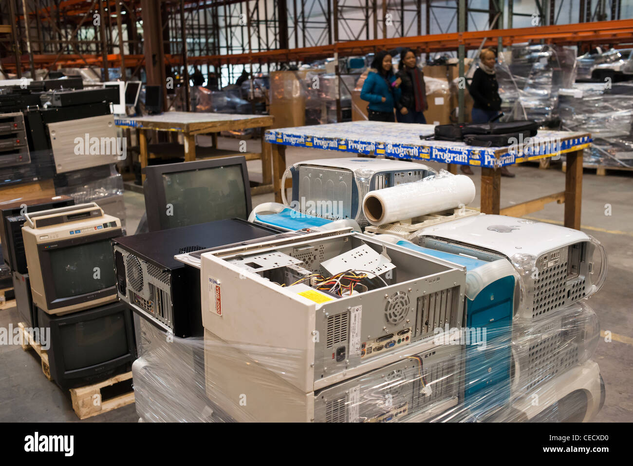 Unwanted electronics, including computers, monitors, televisions and ...