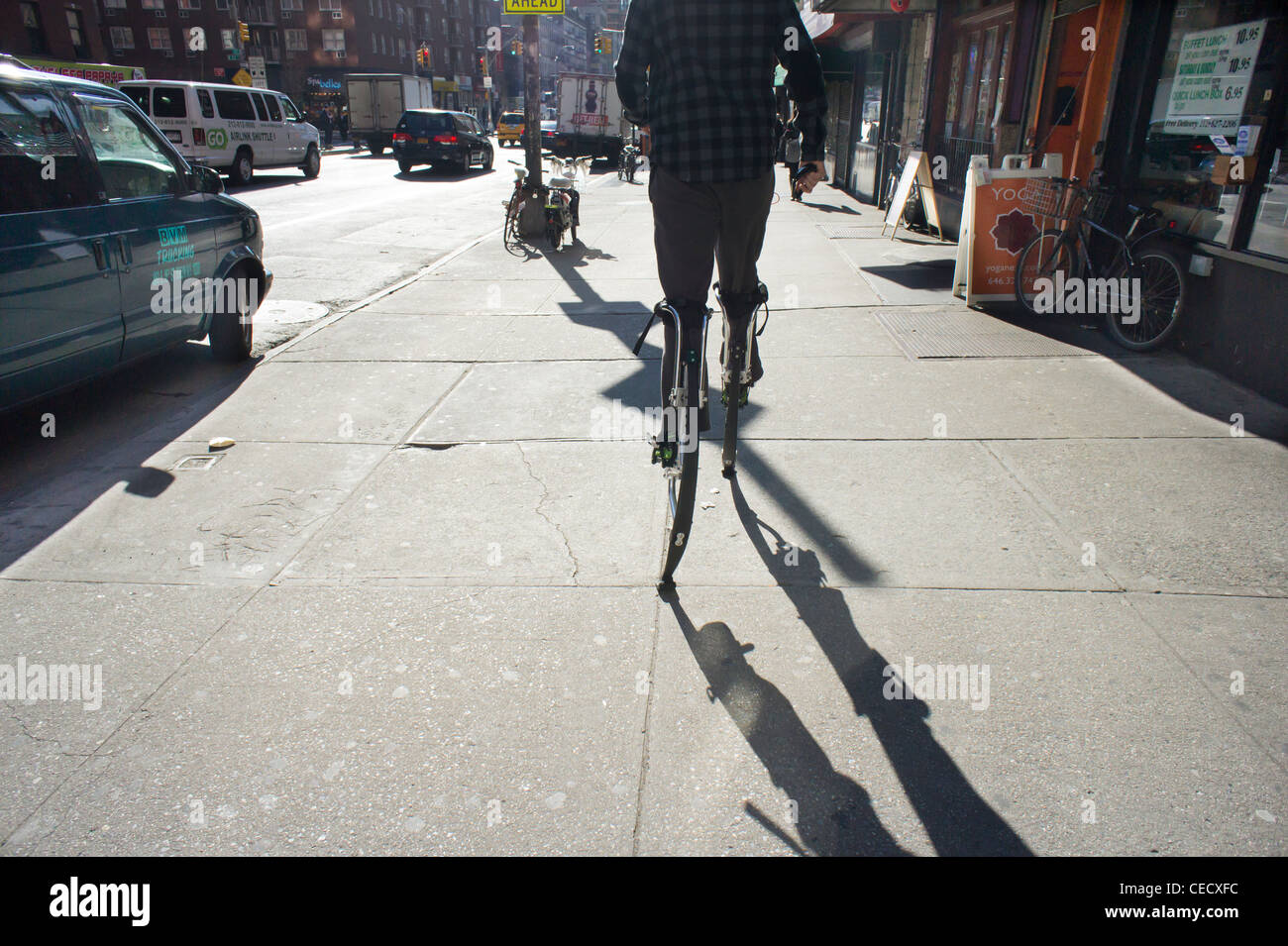 Spring loaded stilts hi-res stock photography and images - Alamy