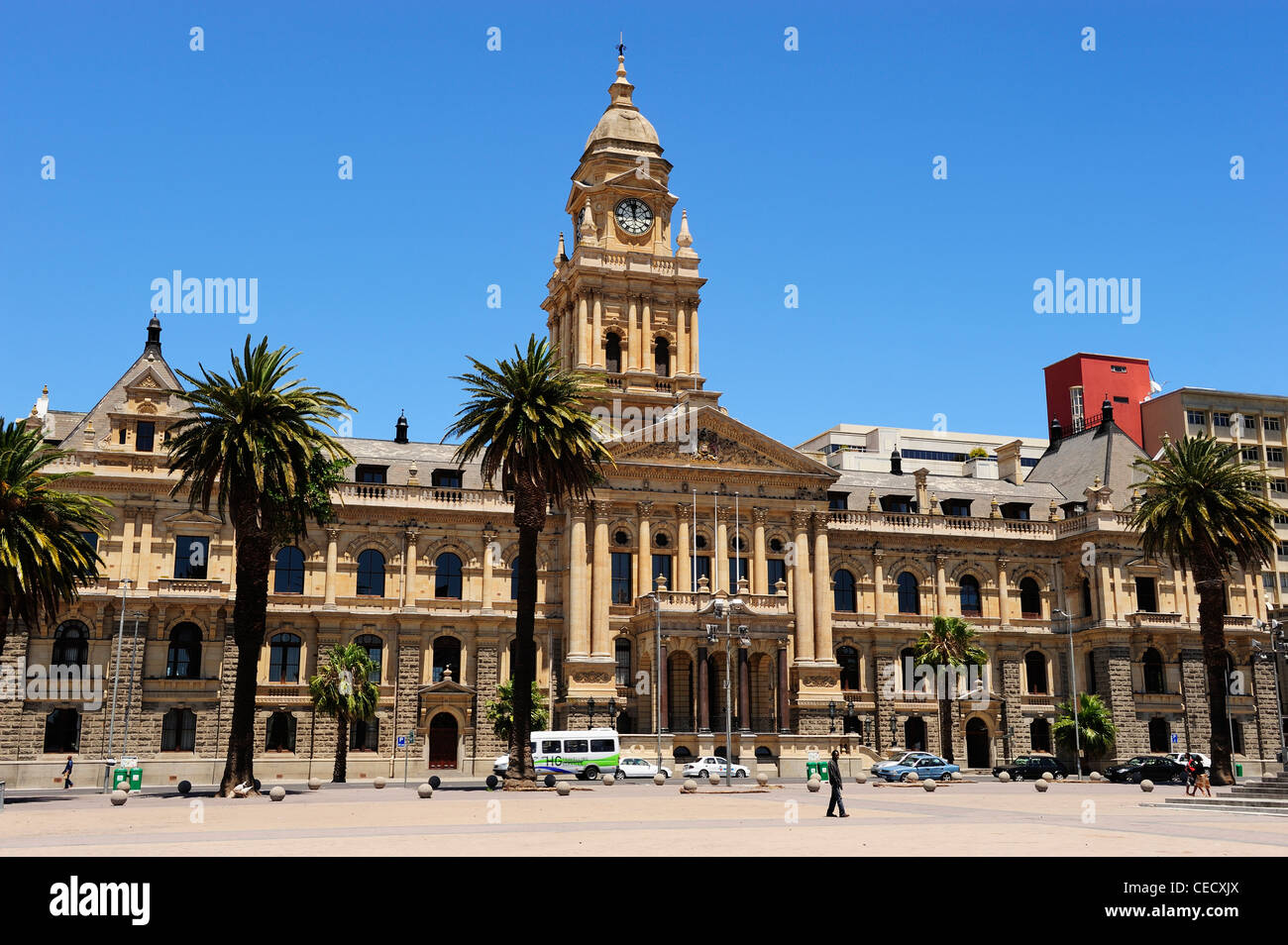 City Hall opposite Grand Parade, Cape Town, Western Cape, South Africa ...