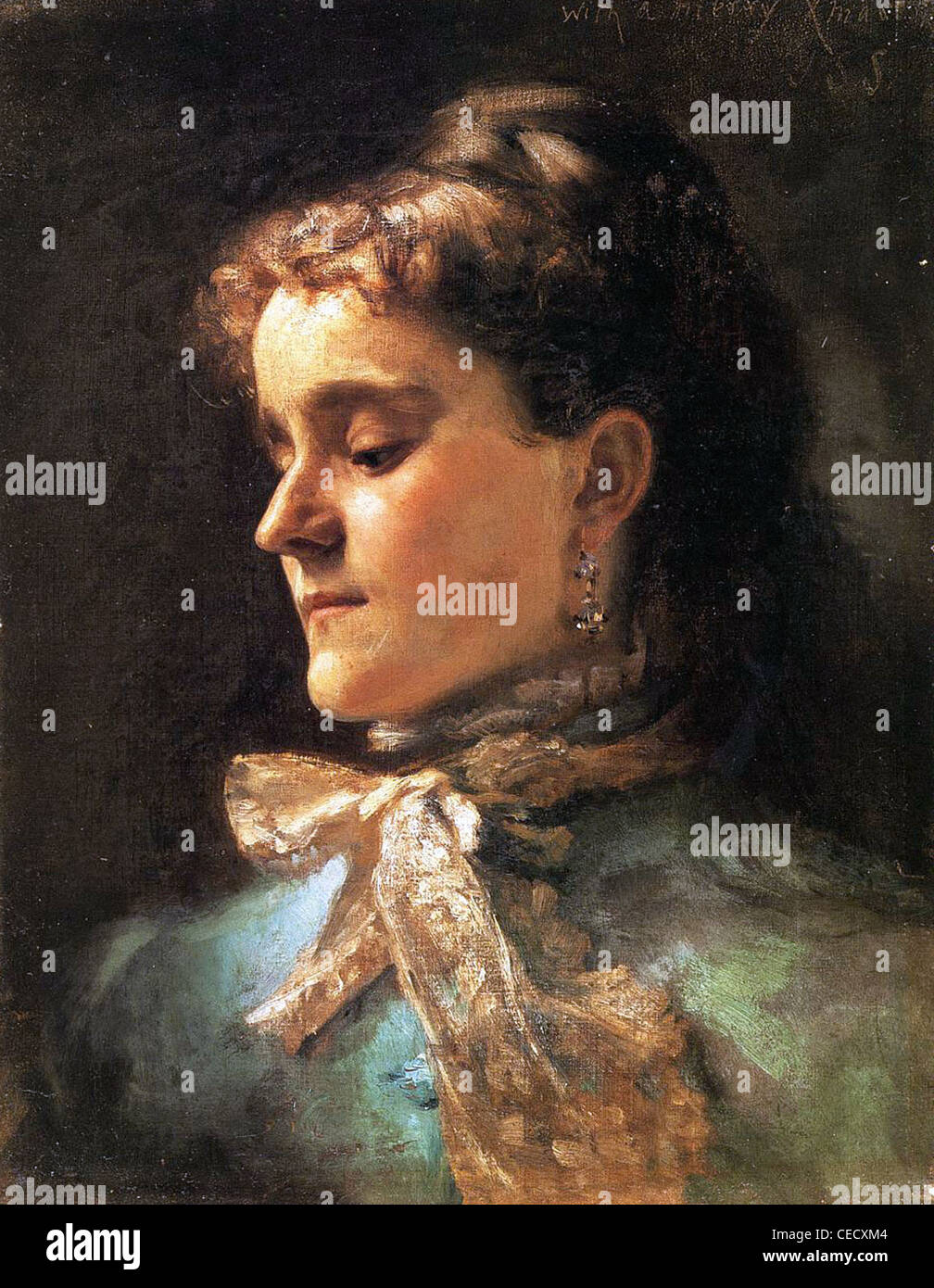 John Singer Sargent Emily Sargent XIX th century Stock Photo - Alamy