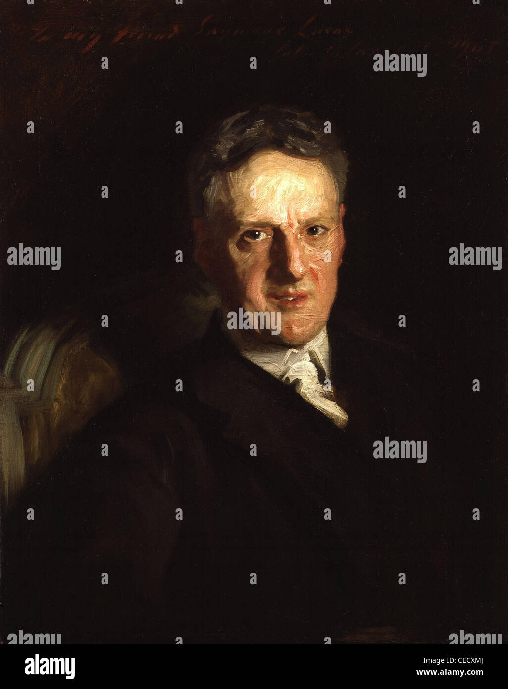 John Singer Sargent John Seymour Lucas XIX th century Stock Photo - Alamy