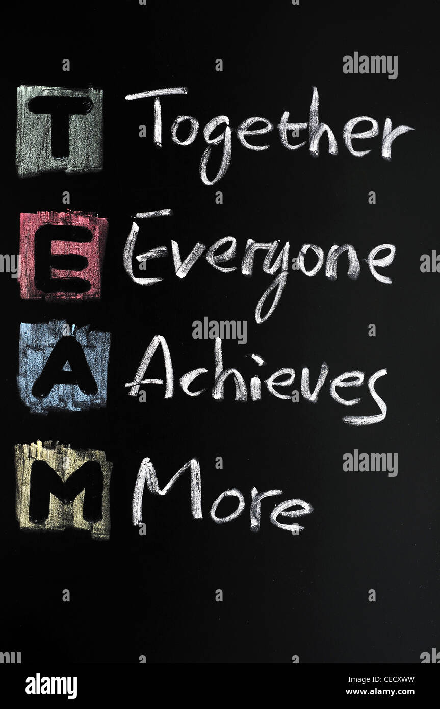 blackboard concept chalk teamwork strategy chalkboard board drawing ...