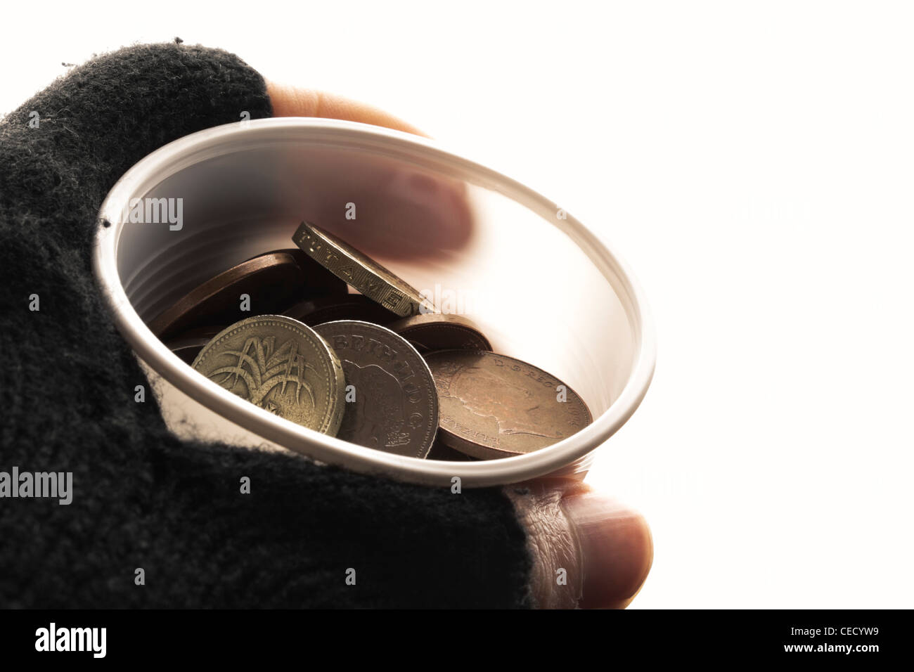 Homeless uk money begging hi-res stock photography and images - Alamy