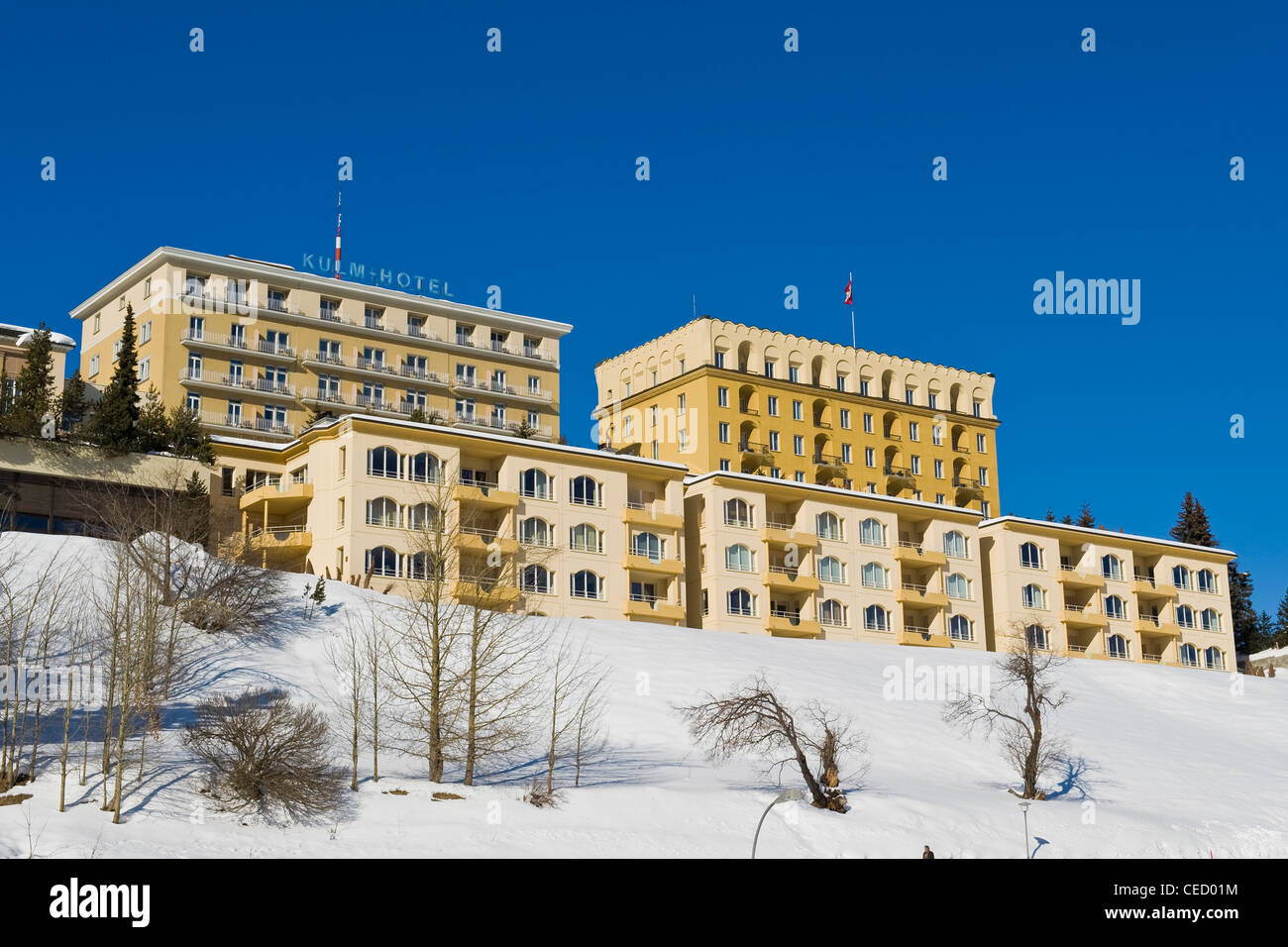 Kulm hotel and moritz hi-res stock photography and images - Alamy