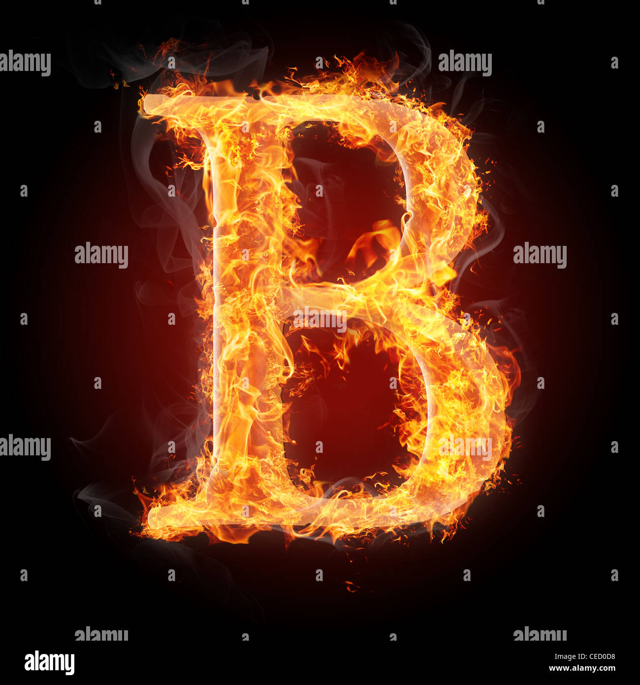 Burning objects and objects on fire background Stock Photo - Alamy