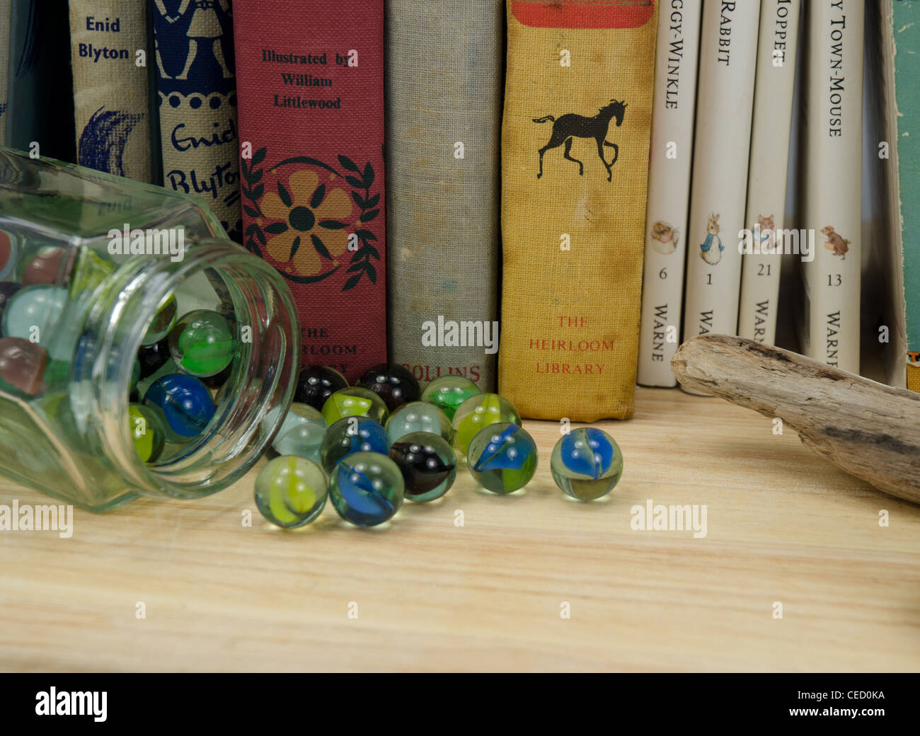 Jar of marbles hi-res stock photography and images - Alamy