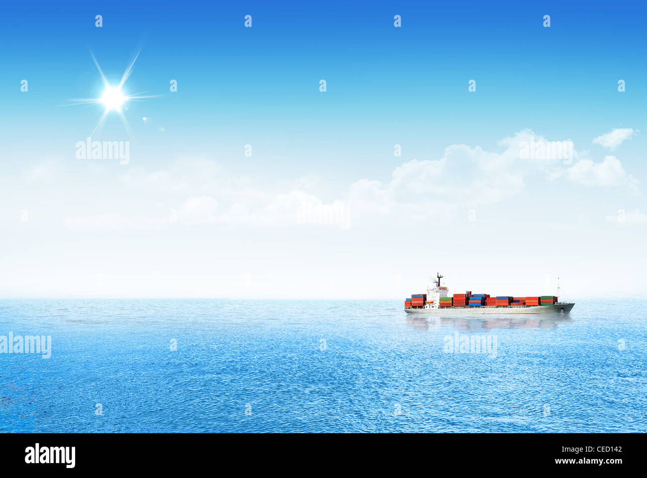 Shipping container picture hi-res stock photography and images - Alamy