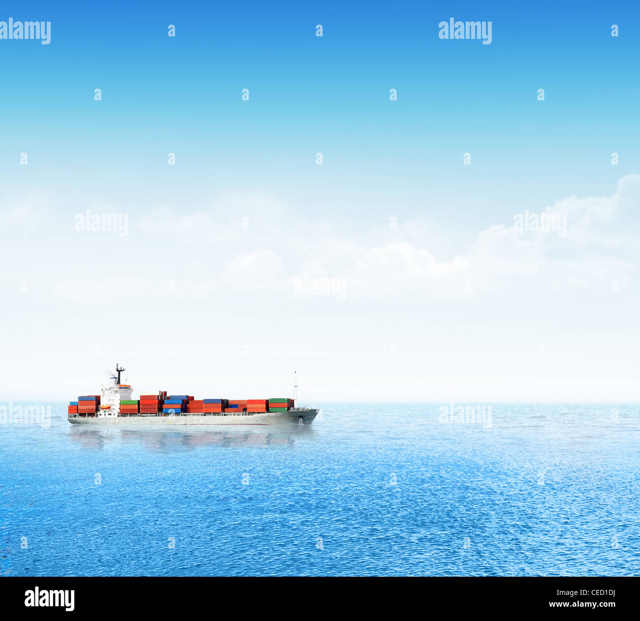 Long cargo ship hi-res stock photography and images - Alamy