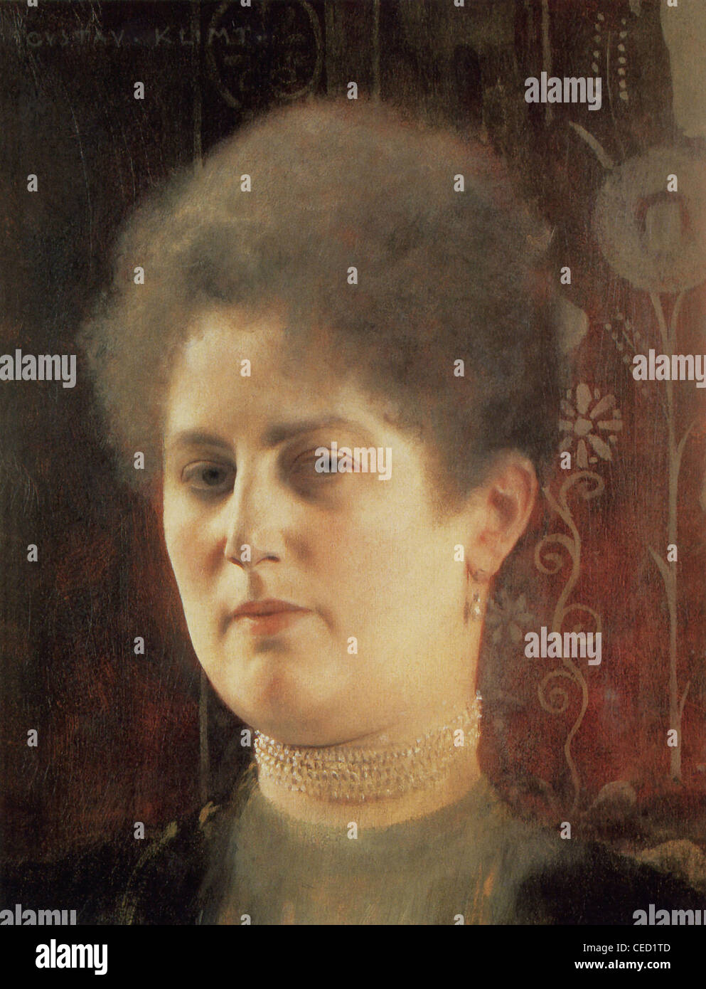 Gustav klimt portrait hi-res stock photography and images - Alamy