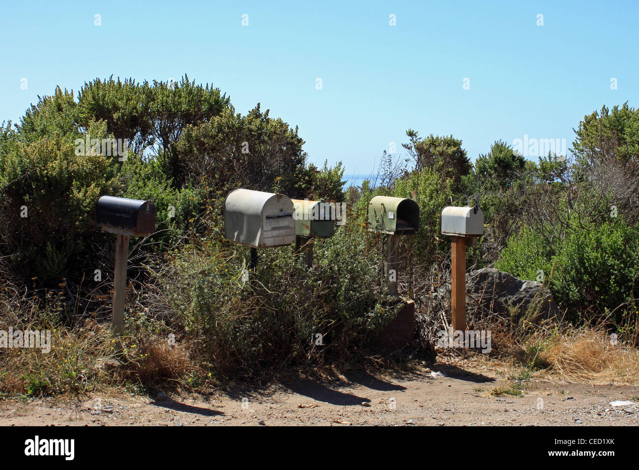 Roadside post box hi-res stock photography and images - Alamy