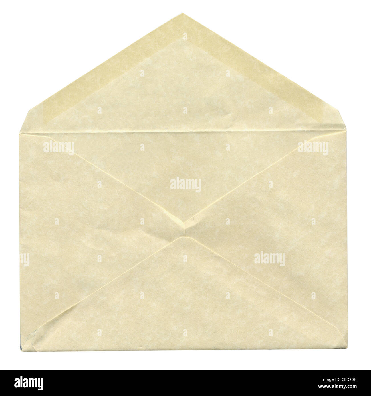 Letter or small packet envelope isolated over white Stock Photo - Alamy