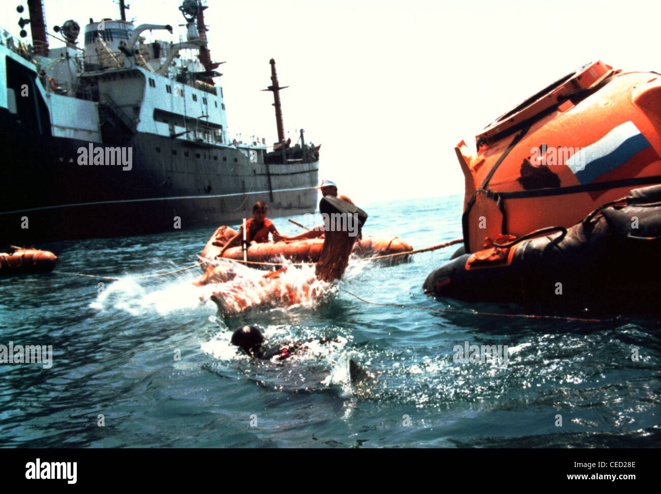 Cosmonauts at sea training hi-res stock photography and images - Alamy