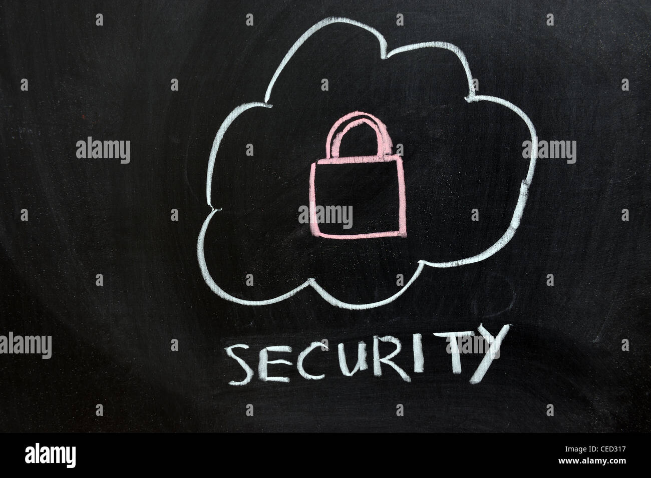 Cloud computing security background hi-res stock photography and images ...