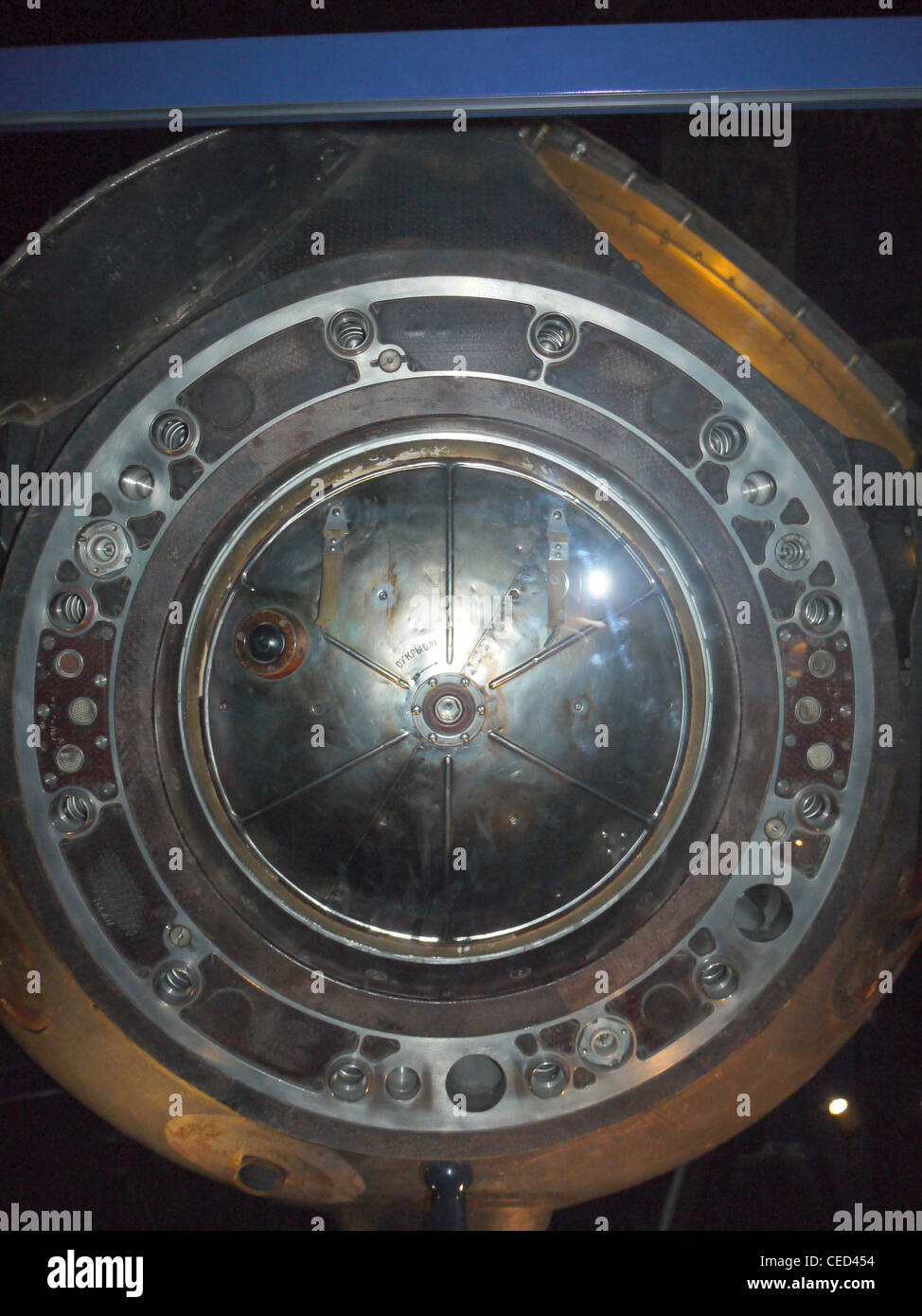 Hatch of the reentry module Soyuz T-6 (1982), Museum of Air and Space ...