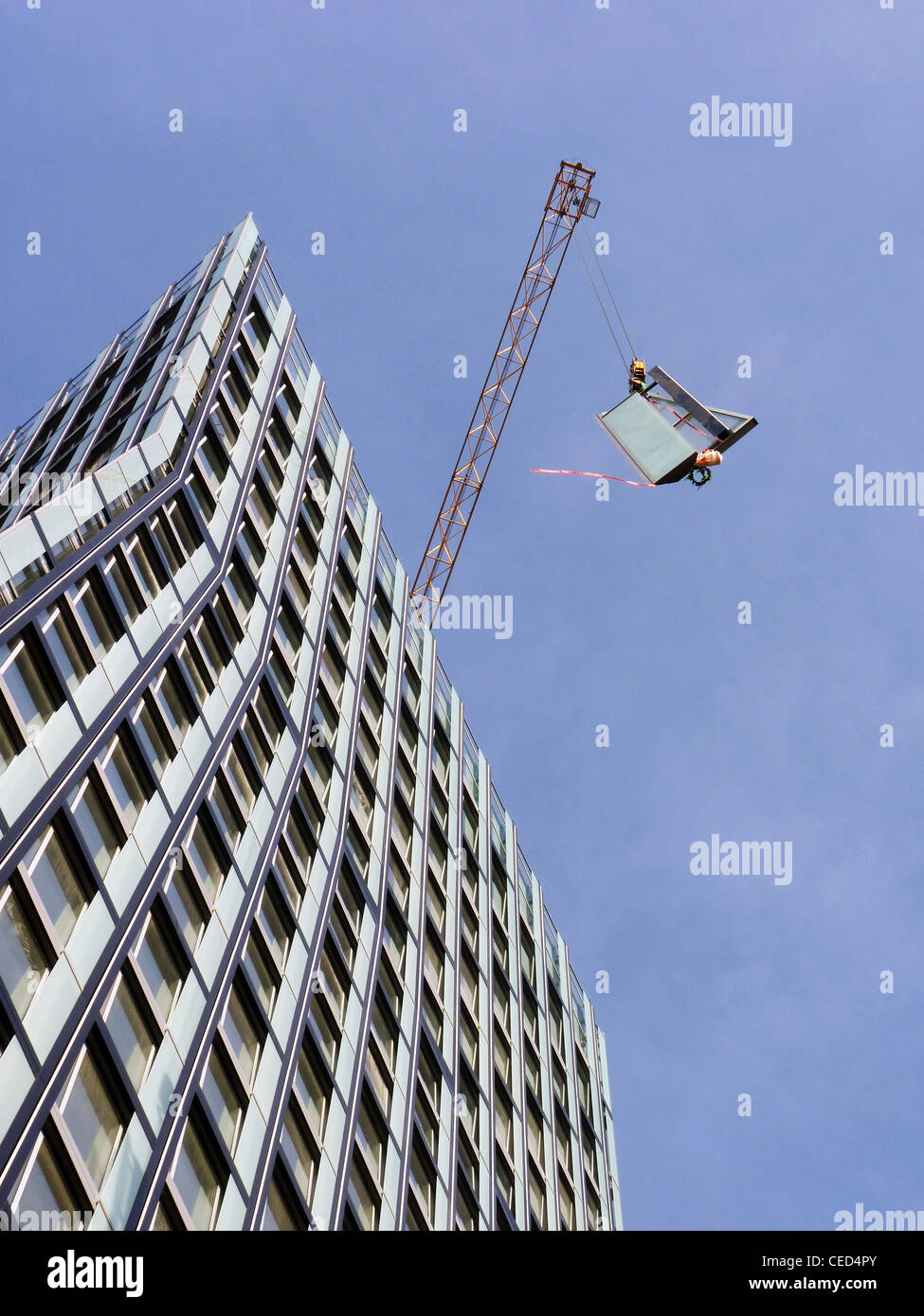 Facade construction work high rise hi-res stock photography and images ...