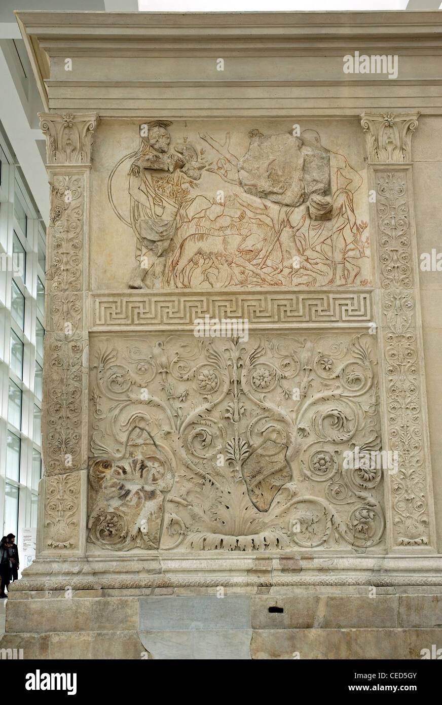 Ara Pacis Augustae, Rome, Lazio, Italy Stock Photo - Alamy