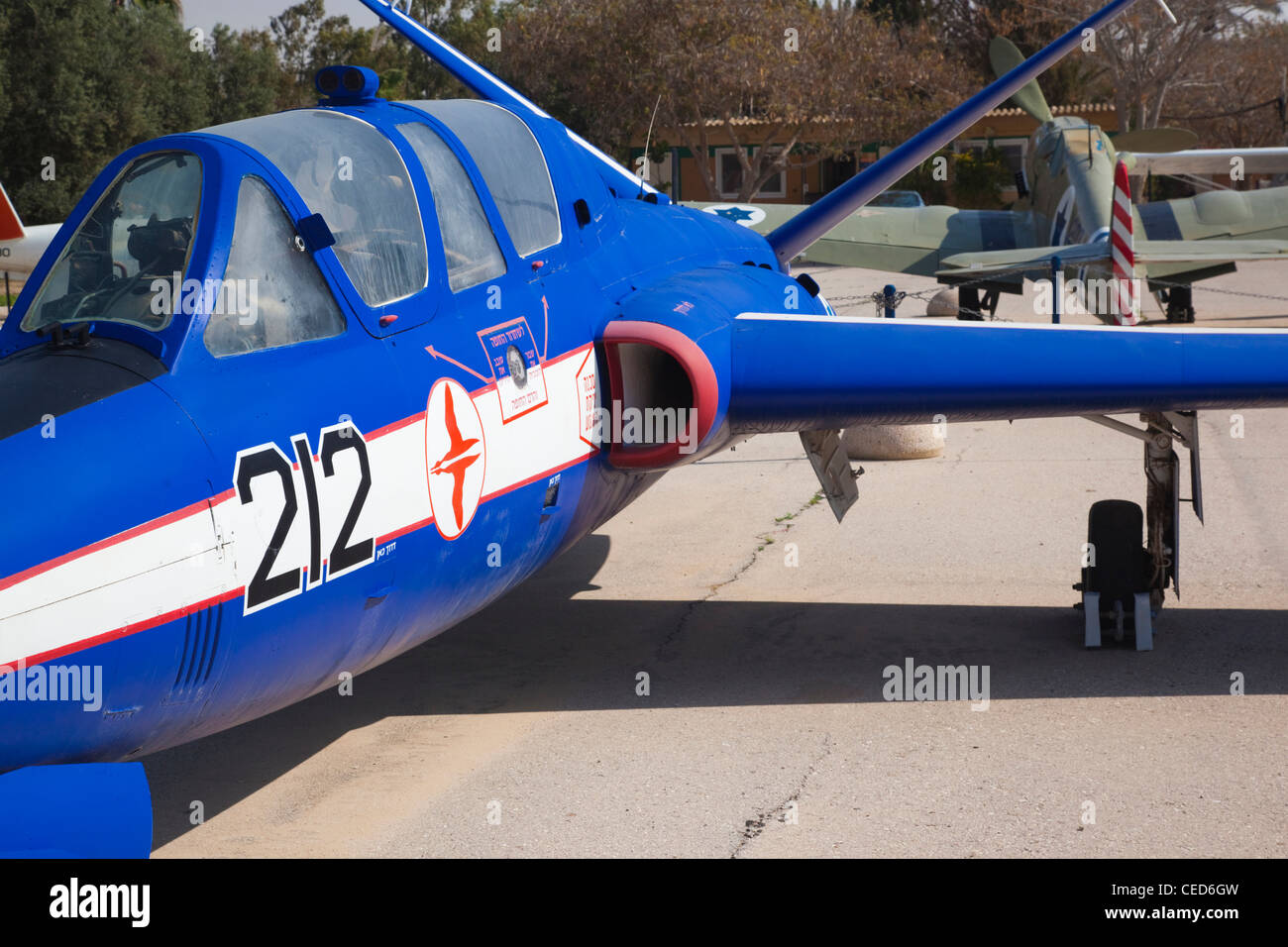 Israel, The Negev, Be-er Sheva, Israeli Air Force Museum, Hatzerim ...
