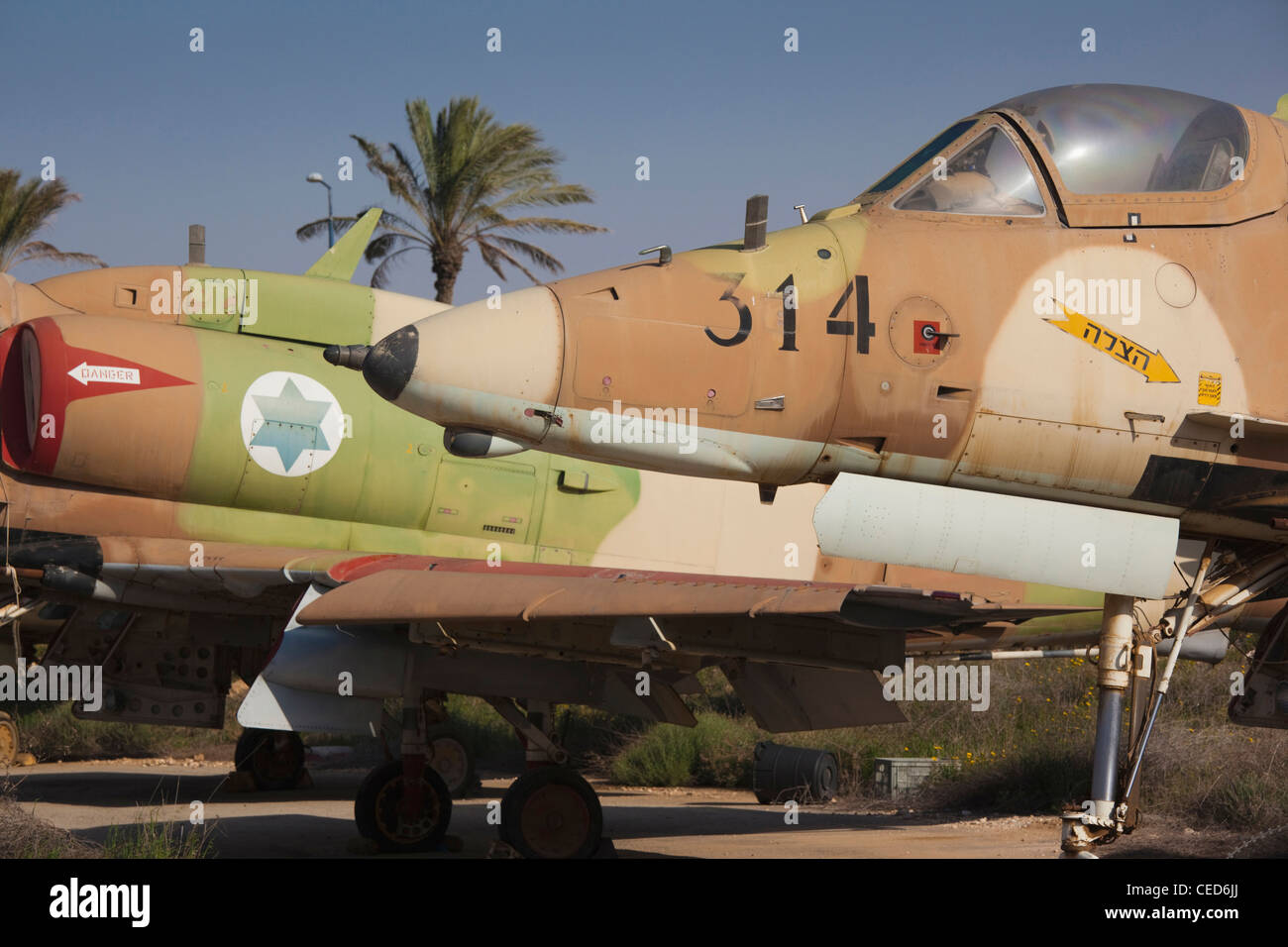 Israel, The Negev, Be-er Sheva, Israeli Air Force Museum, Hatzerim ...