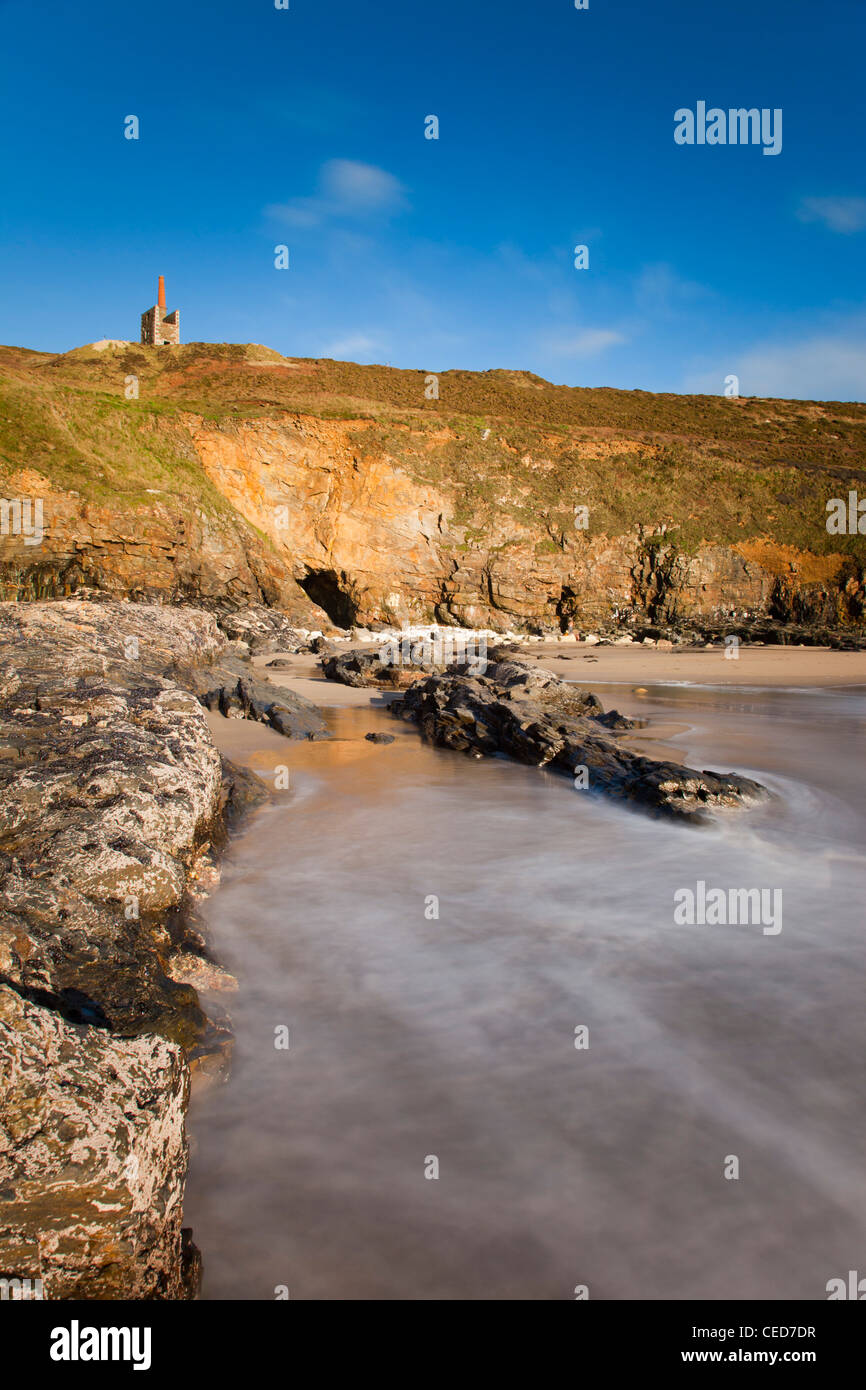 Rinsey; engine house; Cornwall; UK Stock Photo - Alamy