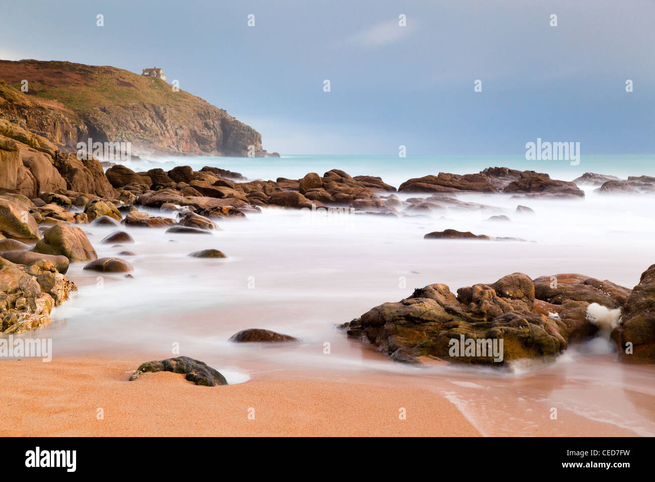 Rinsey head from praa sands hi-res stock photography and images - Alamy