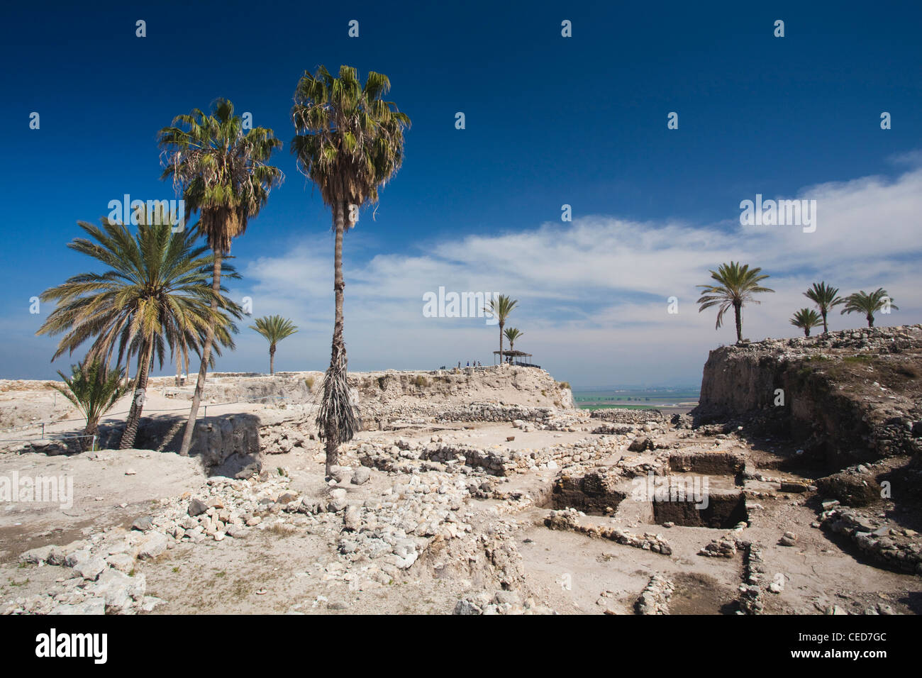 Israel, North Coast, Megiddo, Megiddo National Park, also known as ...