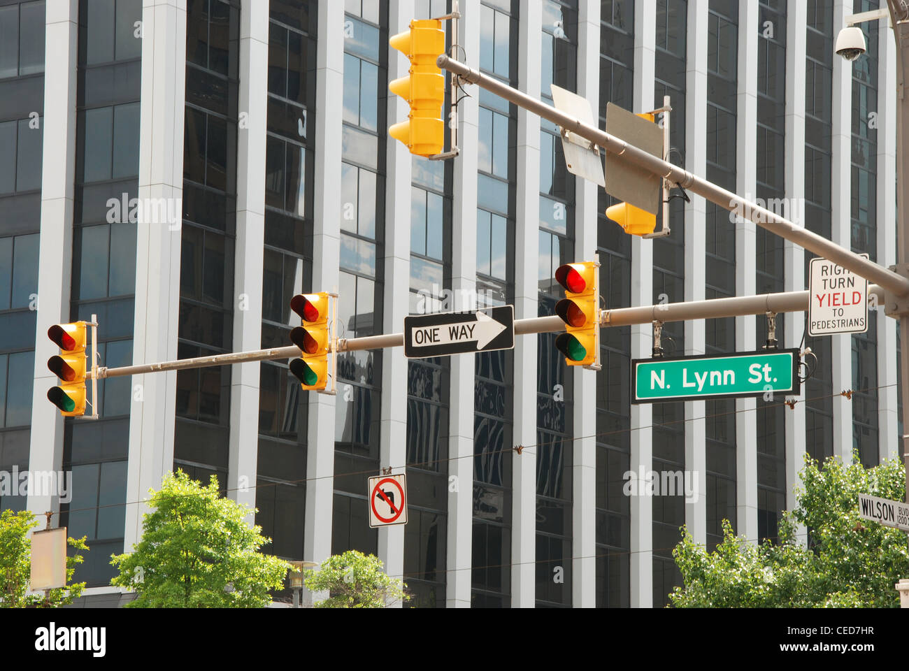 American traffic lights hi-res stock photography and images - Alamy