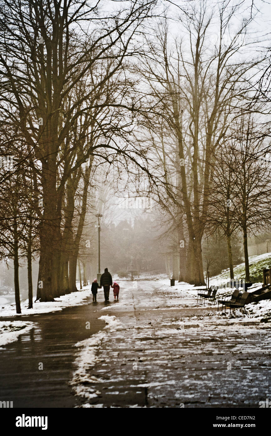 A Walk through the park, UK Stock Photo - Alamy