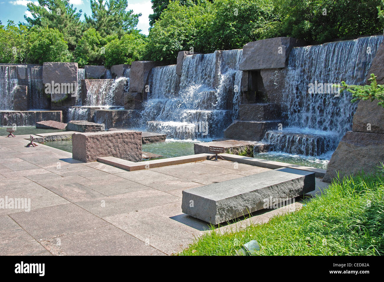 Franklin Delano Roosevelt Memorial in Washington DC Stock Photo - Alamy