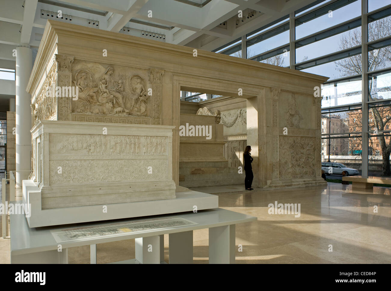 Ara Pacis Augustae, Rome, Lazio, Italy Stock Photo - Alamy