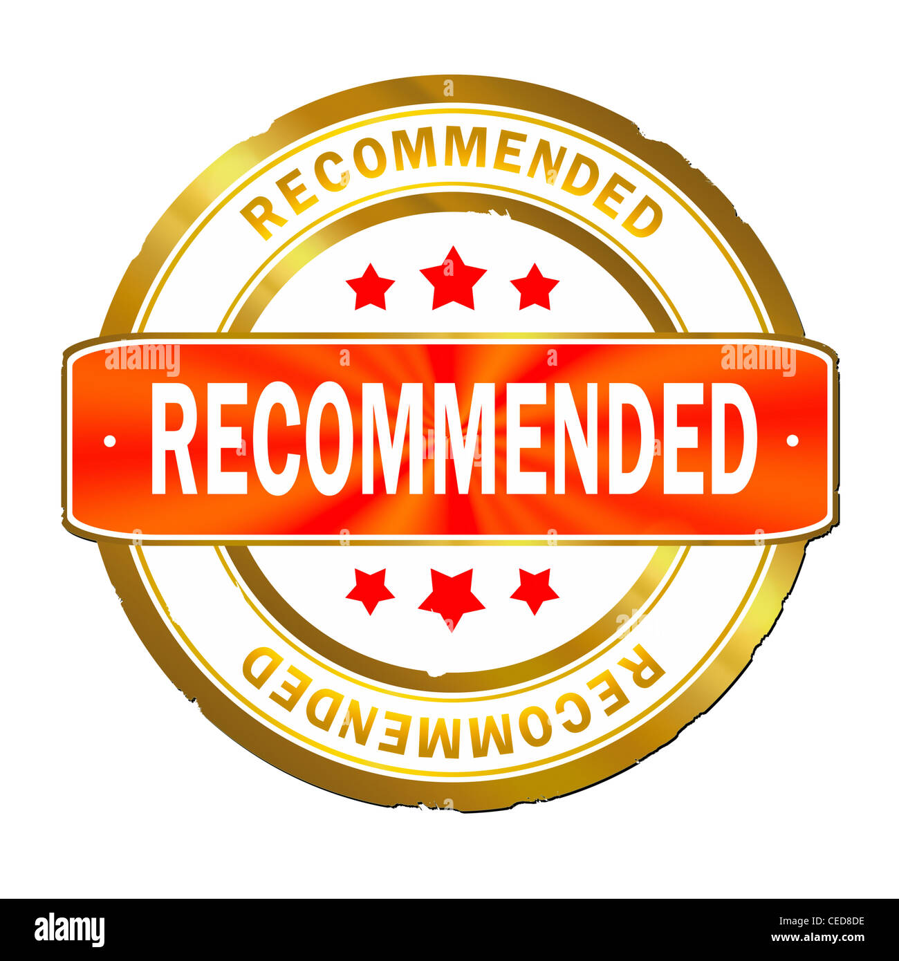 Recommended stamp hi-res stock photography and images - Alamy