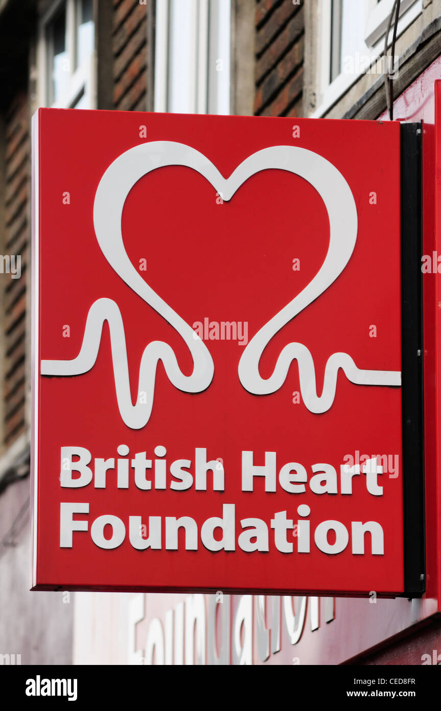 British heart foundation logo hi-res stock photography and images - Alamy