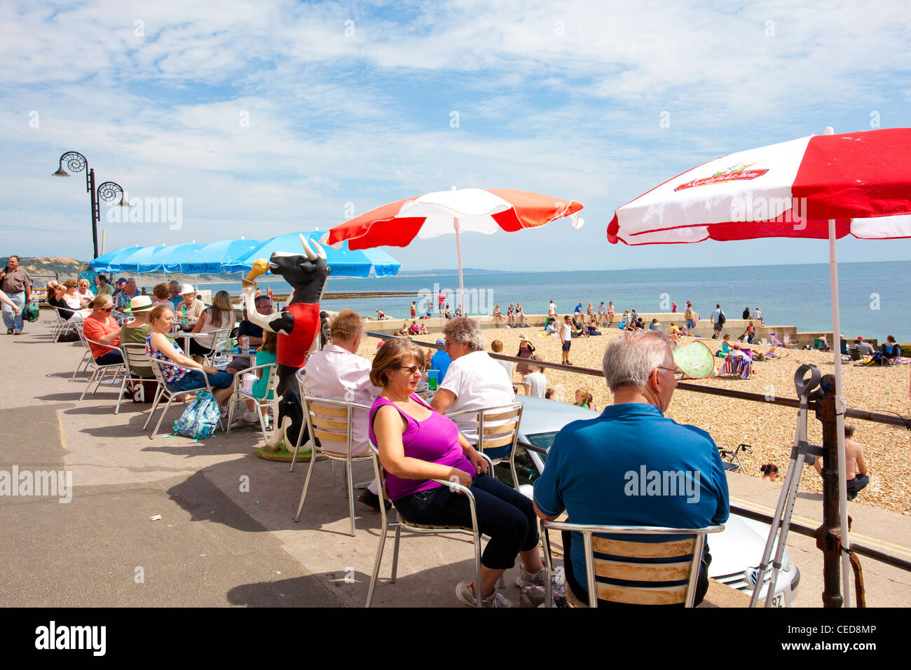 The Cobb Gate Fish Bar and The Rock Point Inn at Lyme Regis, Dorset ...