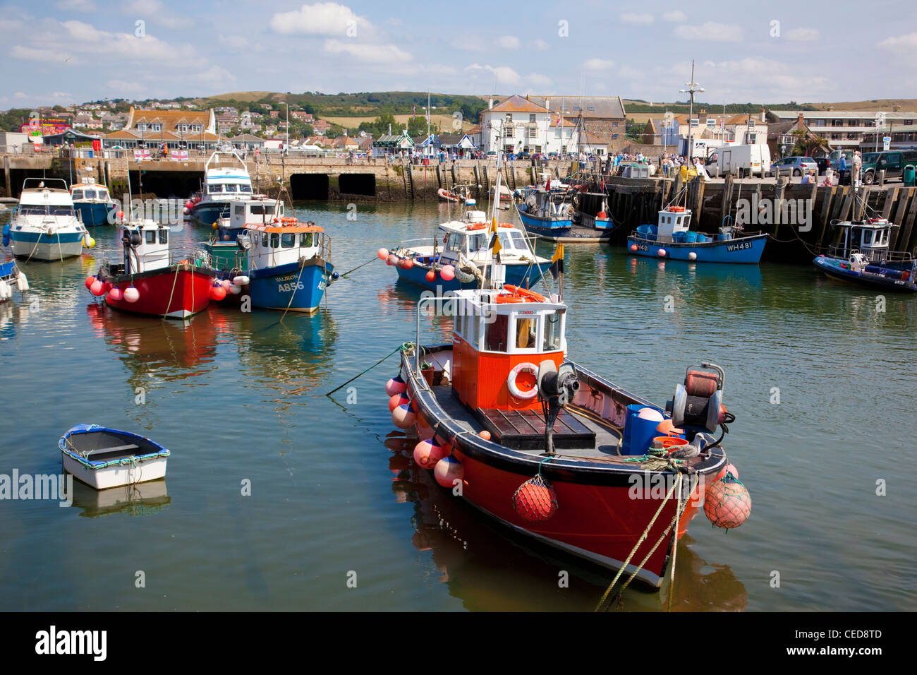 Typical english beach scene on hi-res stock photography and images - Alamy