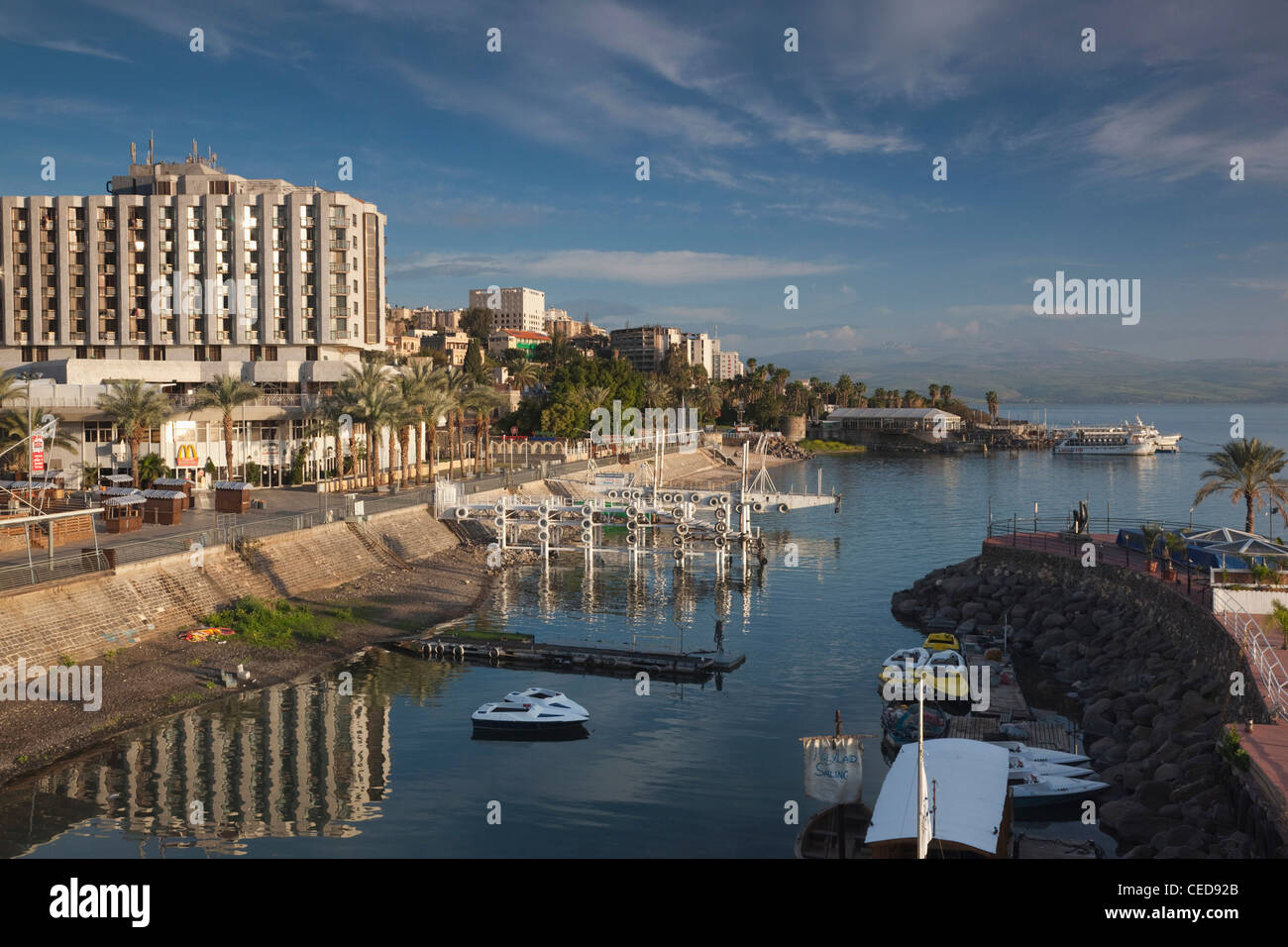 Tiberias Sea Of Galilee Lake Tiberias High Resolution Stock Photography ...