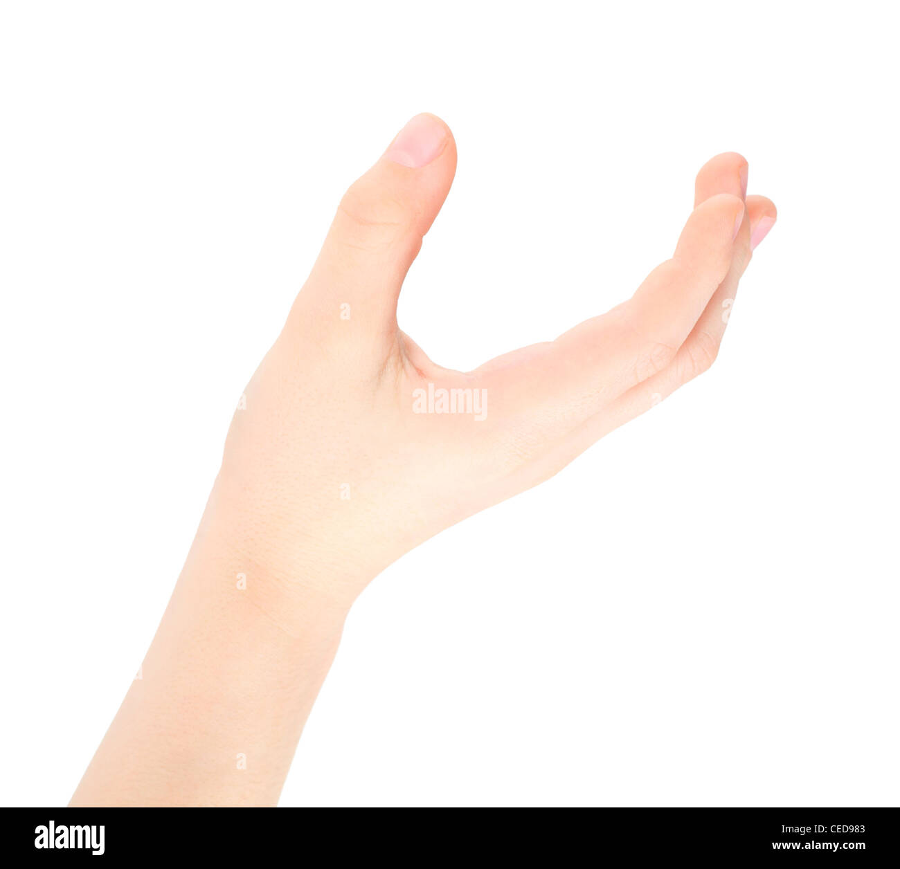 Hand sign language alphabet Cut Out Stock Images & Pictures - Alamy