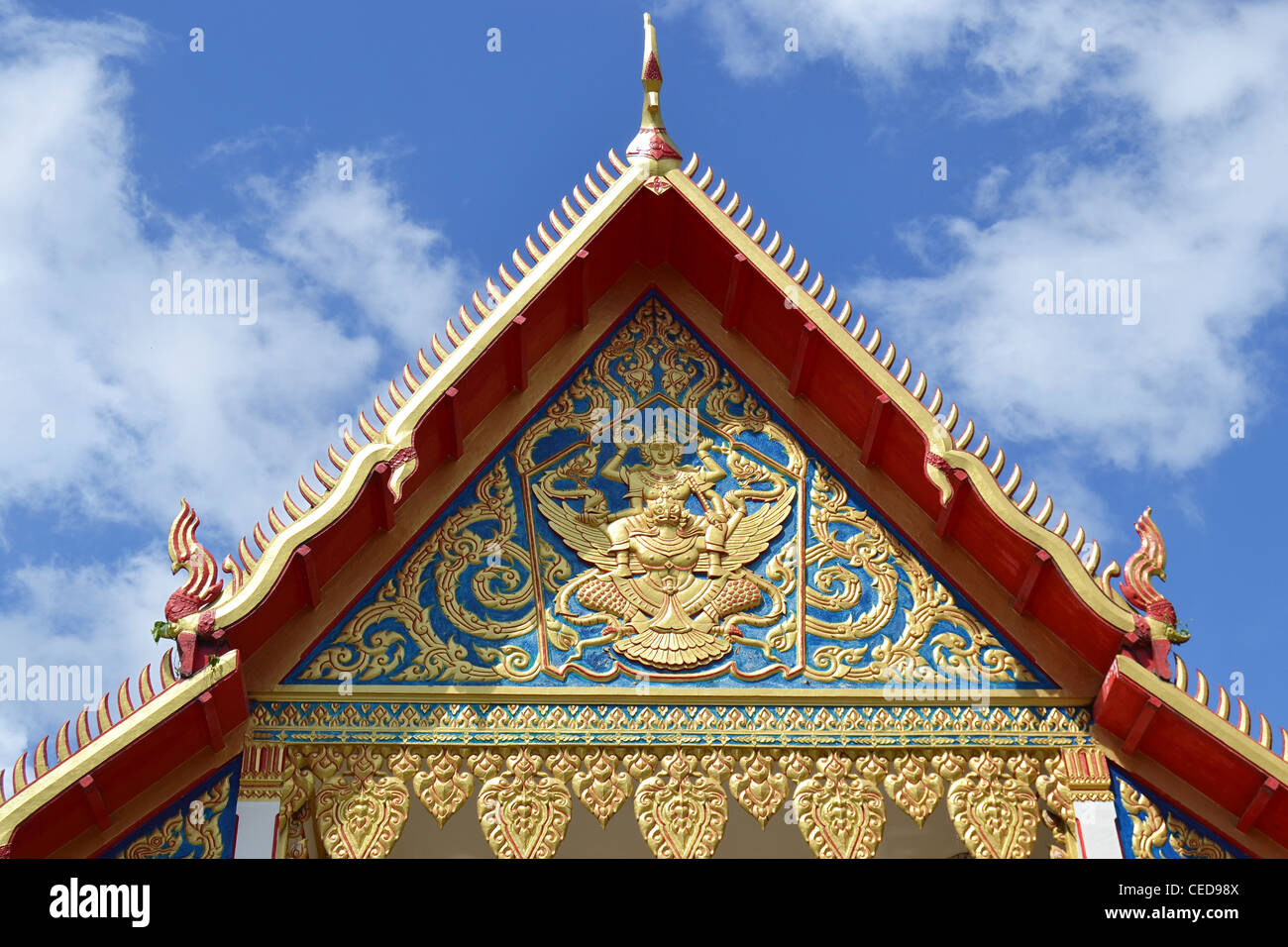 Temple Wat Chalong, the largest and most prominent of the 29 Buddhist ...
