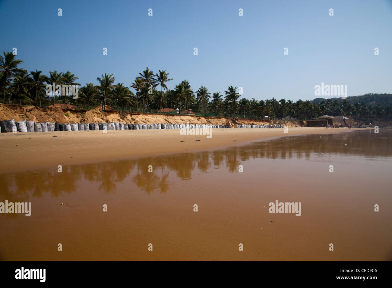 Coastal erosion at Sinquerim, Goa, India Stock Photo - Alamy
