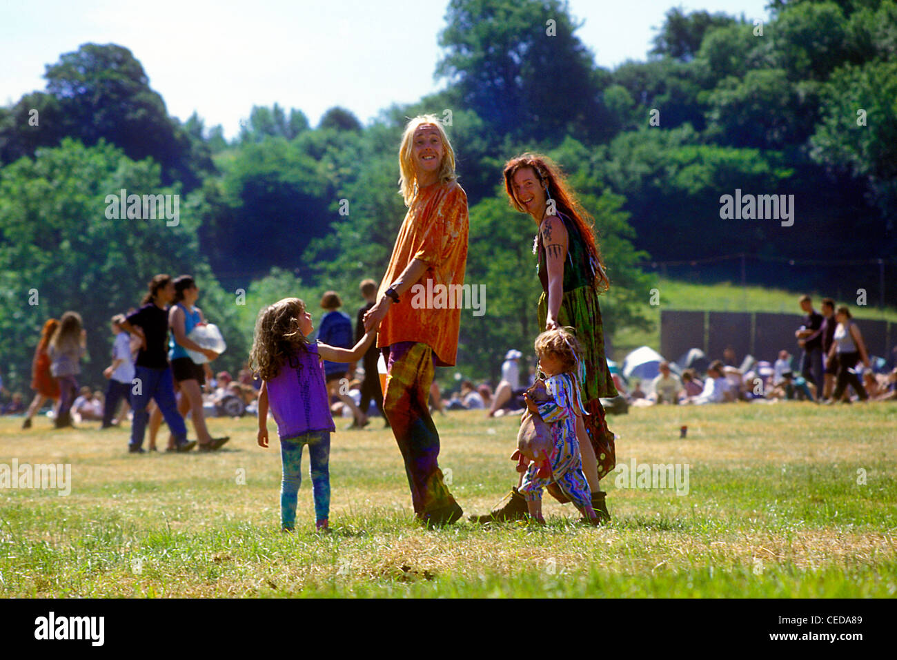 Hippy family hi-res stock photography and images - Alamy
