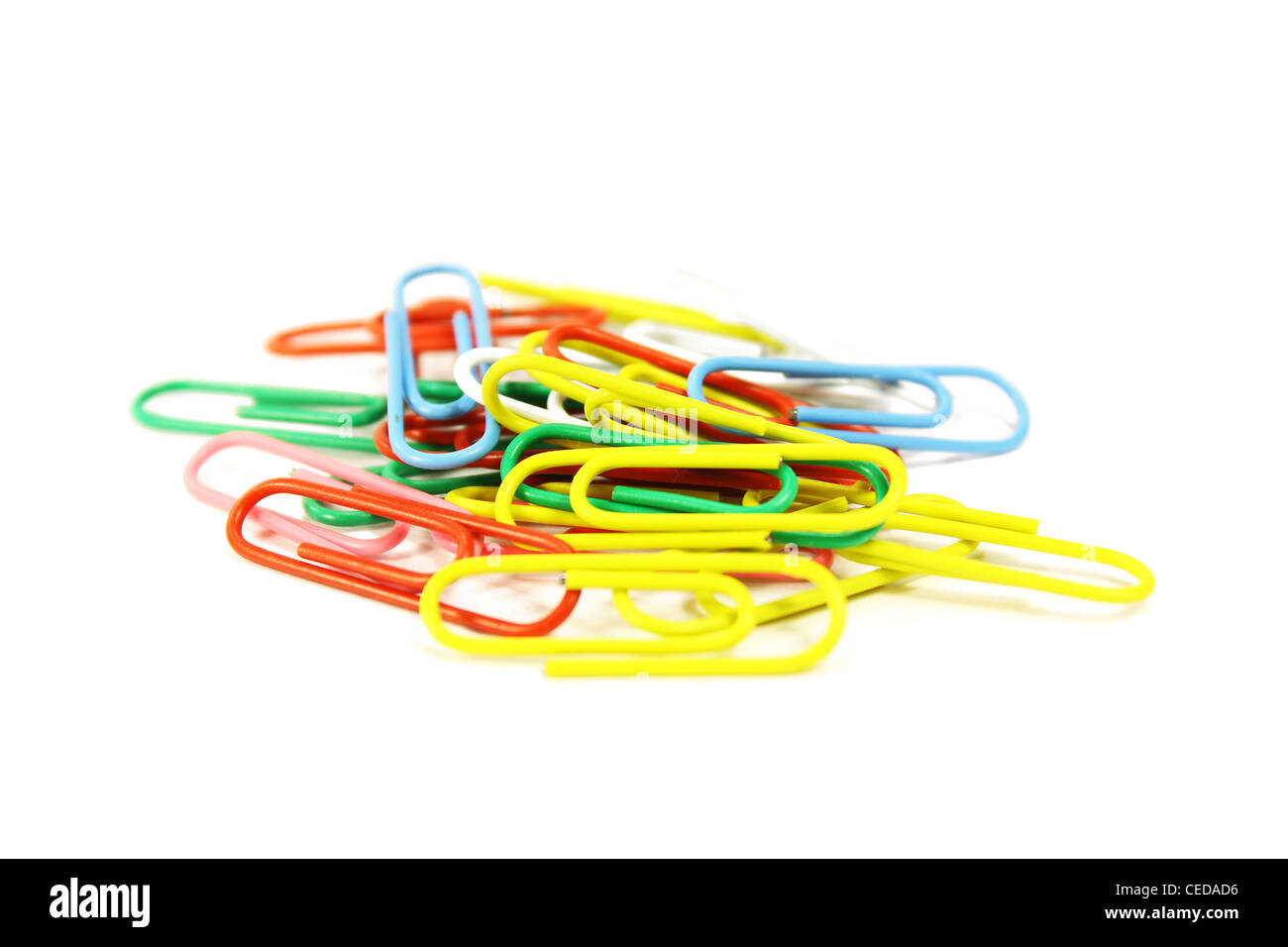 White paper clips hi-res stock photography and images - Alamy