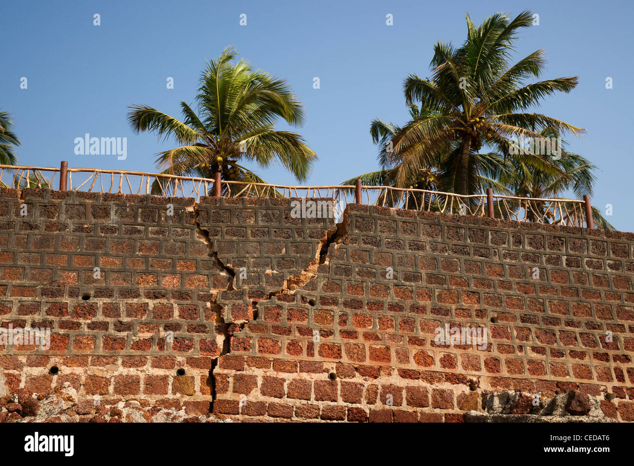 Coastal erosion at Sinquerim, Goa, India Stock Photo - Alamy