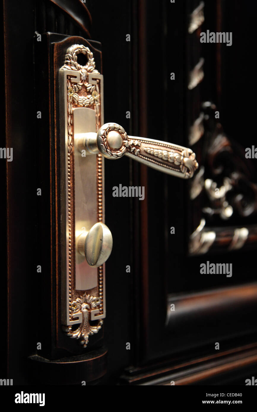 Beautiful brass lock hi-res stock photography and images - Alamy