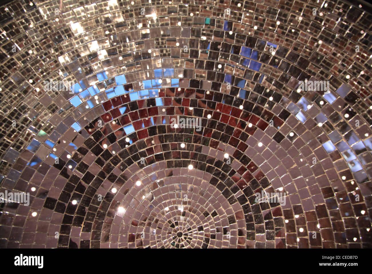 closeup mirror ball Stock Photo - Alamy