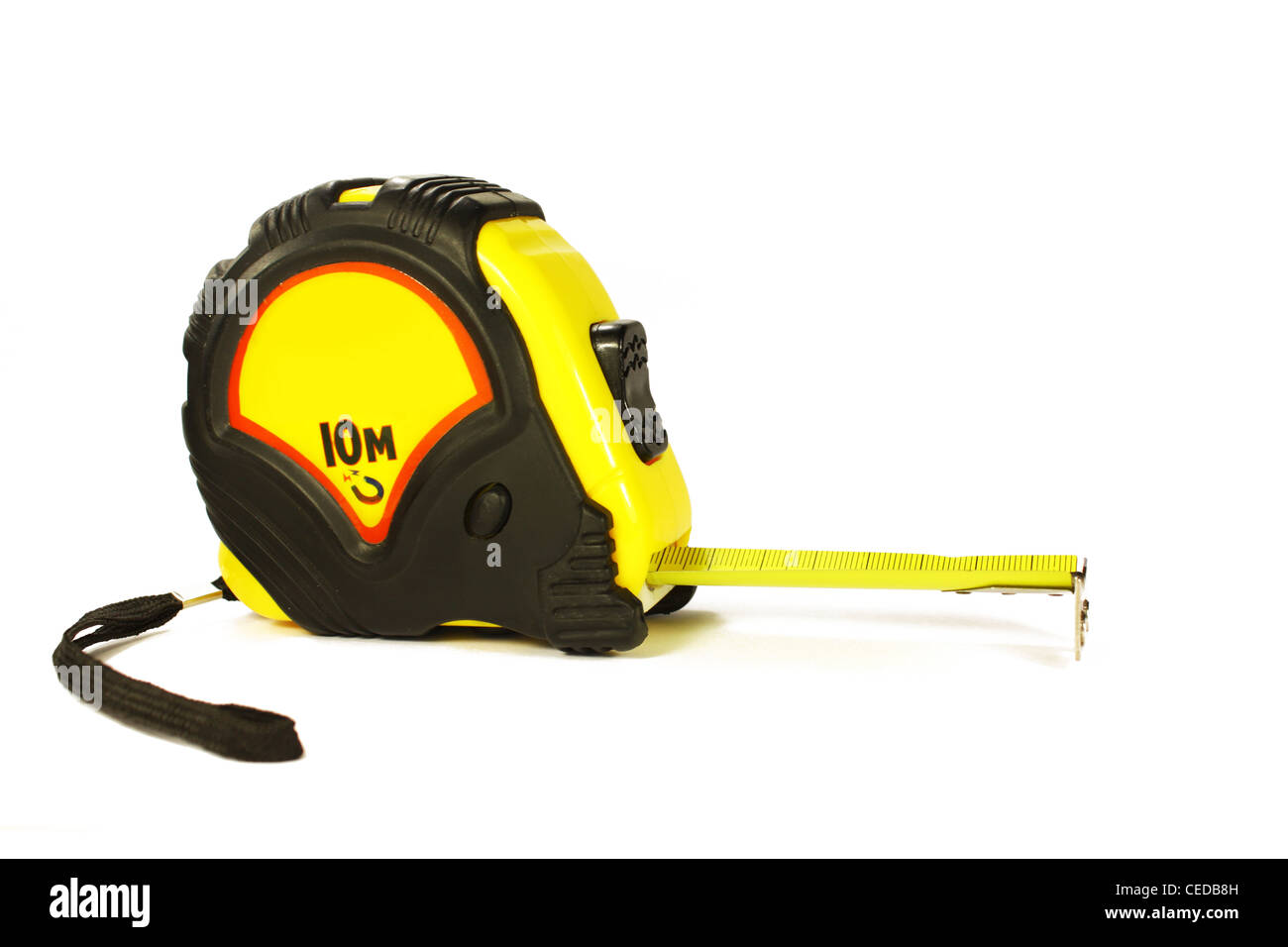 tape meas on the white background Stock Photo - Alamy