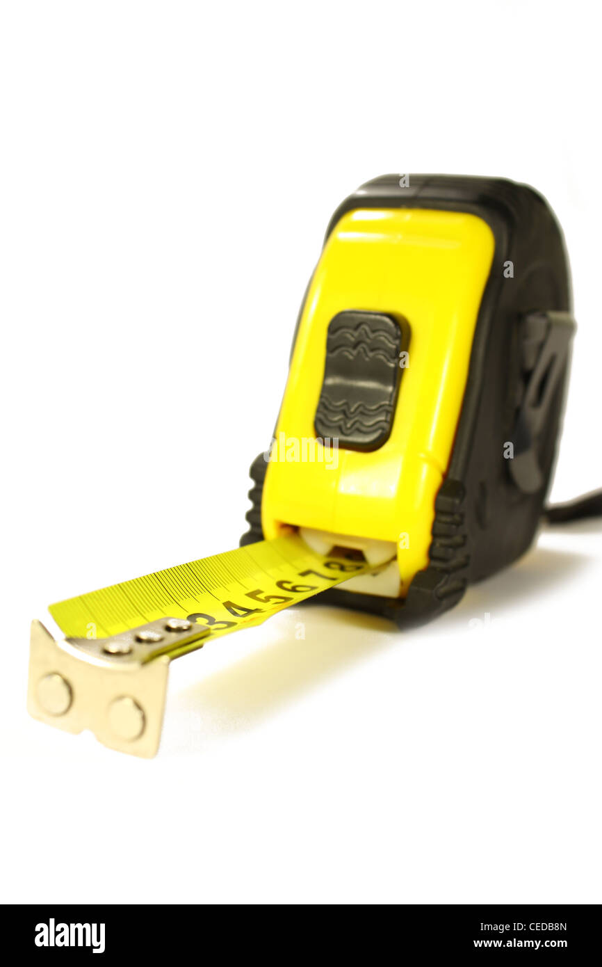 Steel measuring tape hi-res stock photography and images - Alamy