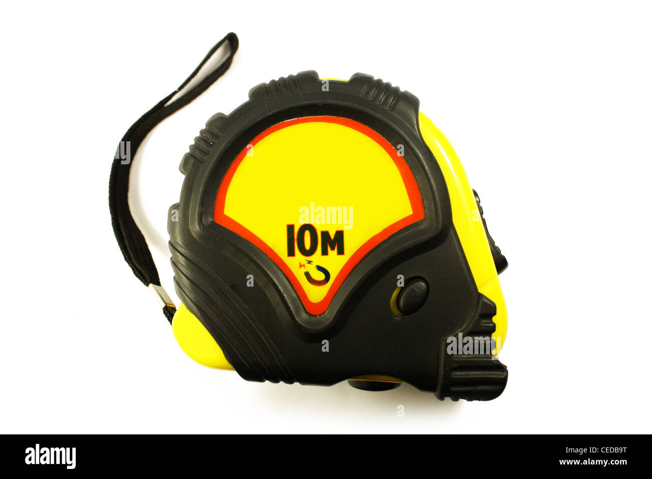 tape meas on the white background Stock Photo - Alamy