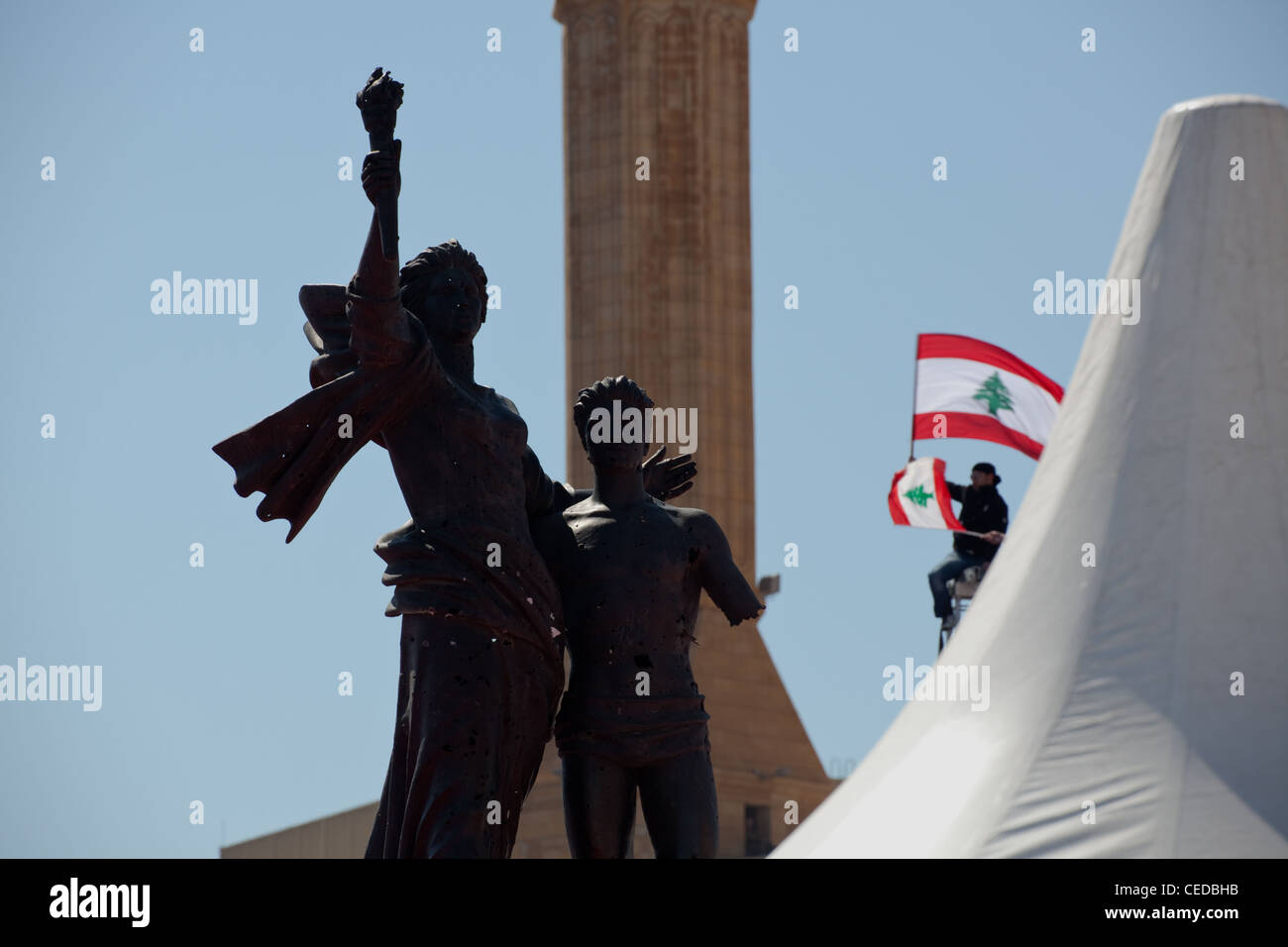 Martyr's Square Beirut Lebanon High Resolution Stock Photography and ...