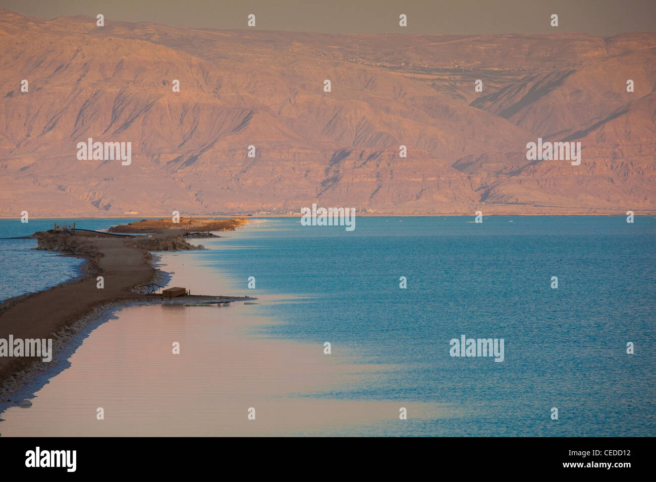 Israel, Dead Sea, Ein Bokek, Dead Sea, dusk Stock Photo - Alamy